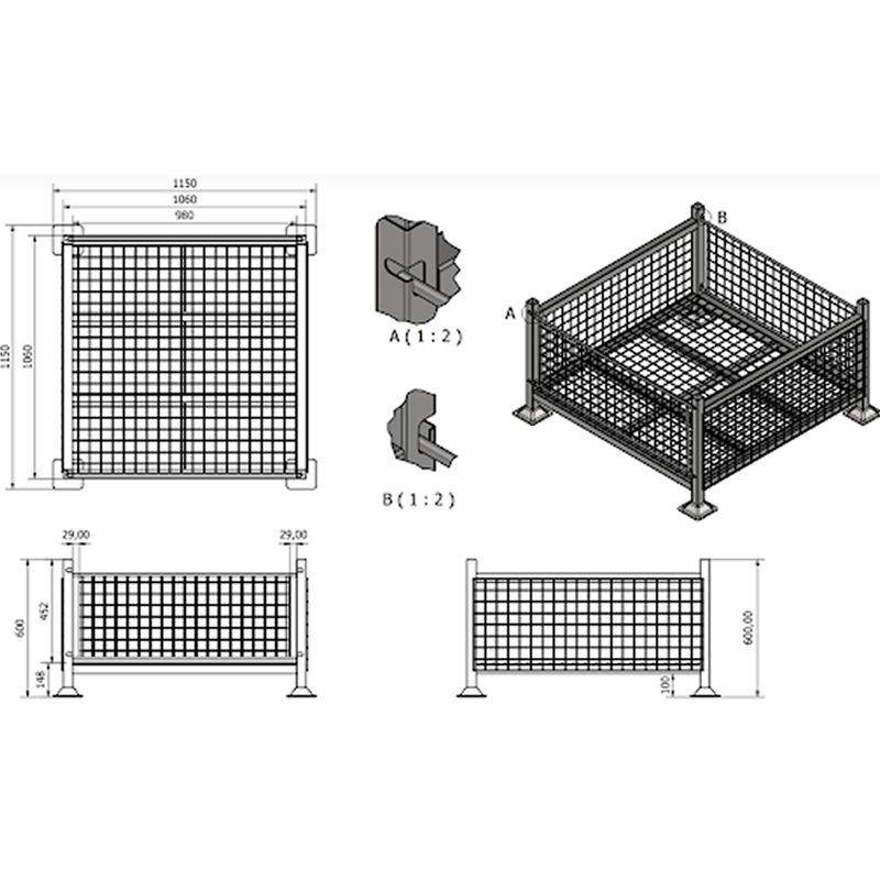 Used Stillage Cages | Stillage Cages | Pallet Cages | Stillages